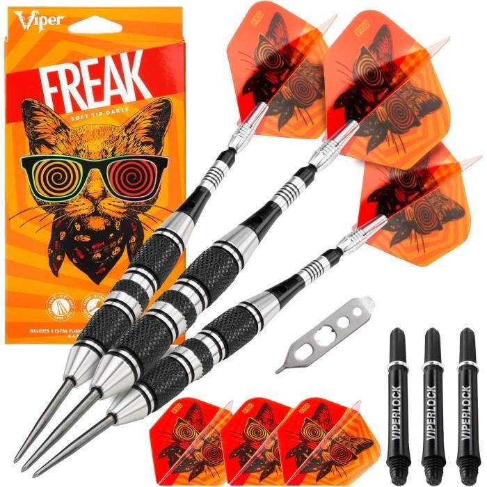 Fléchettes « The Freak » avec Pointe en Acier, 22 g.[D3386] - Cdiscount ...