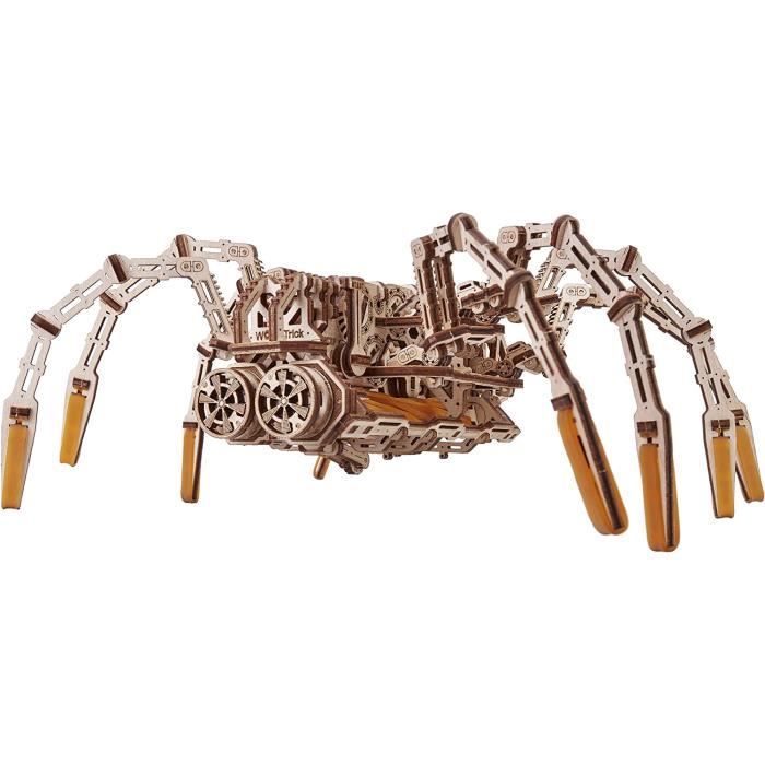 Mechanical Spider 3D Wooden Puzzle - Runs up to 7 Feet - Wooden Model ...