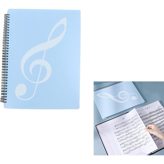 Dossier De Rangement Pour Partitions - Dossier De Musique A4, Cahier De ...
