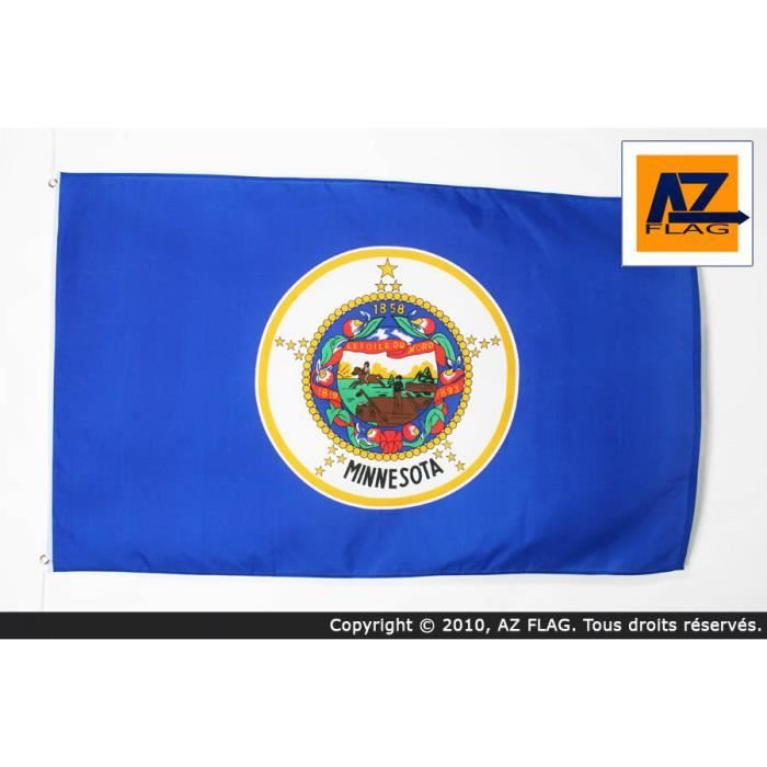 Drapeau Minnesota 150x90cm - américain Haute qu… - Cdiscount