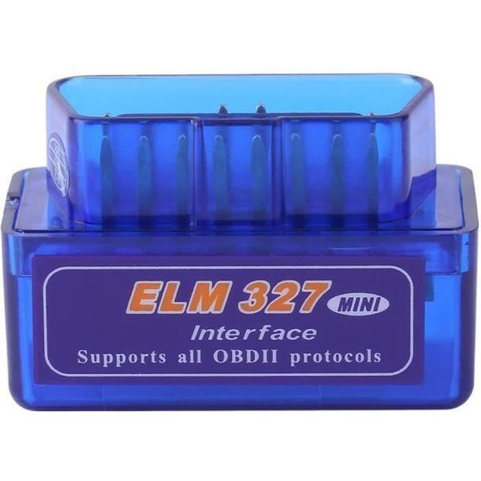 Mini ELM327 OBD2 II Bluetooth diagnostique voiture auto scanner d ...