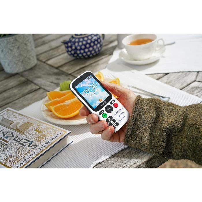 Téléphone Portable 4G - DORO - 780X IUP - Alarme Travailleur Isolé ...