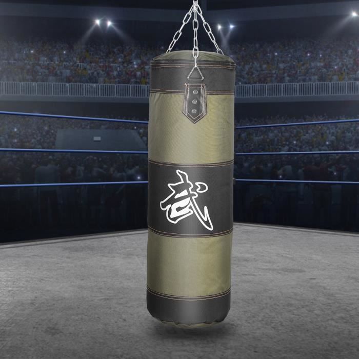 Vide Entraînement Boxe Crochet Coup de Pied Sac de Sable Karaté Coup de ...