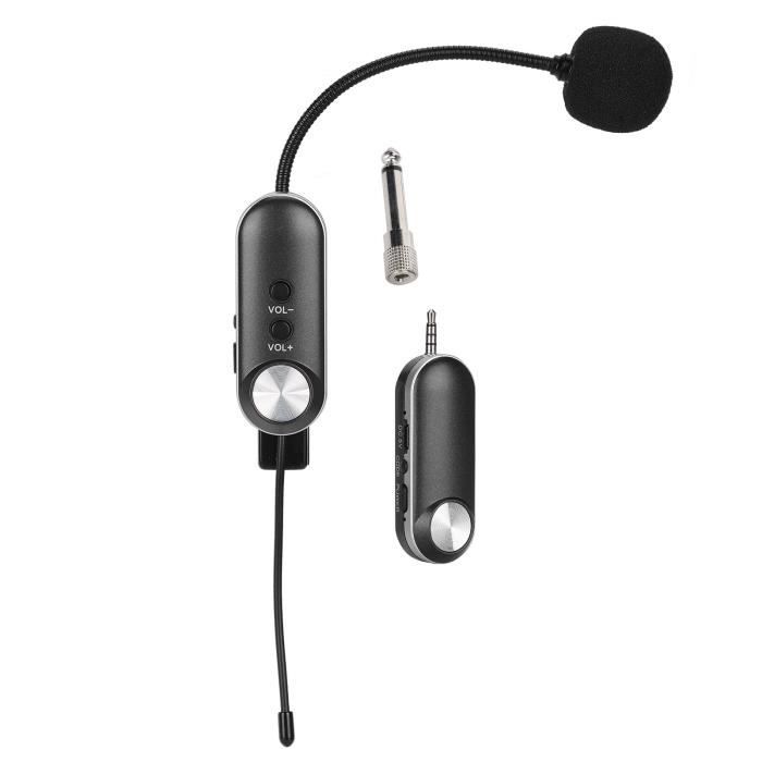 JIE Microphone Pour Saxophone Guitar Mike Wireless Usegment Speaker ...