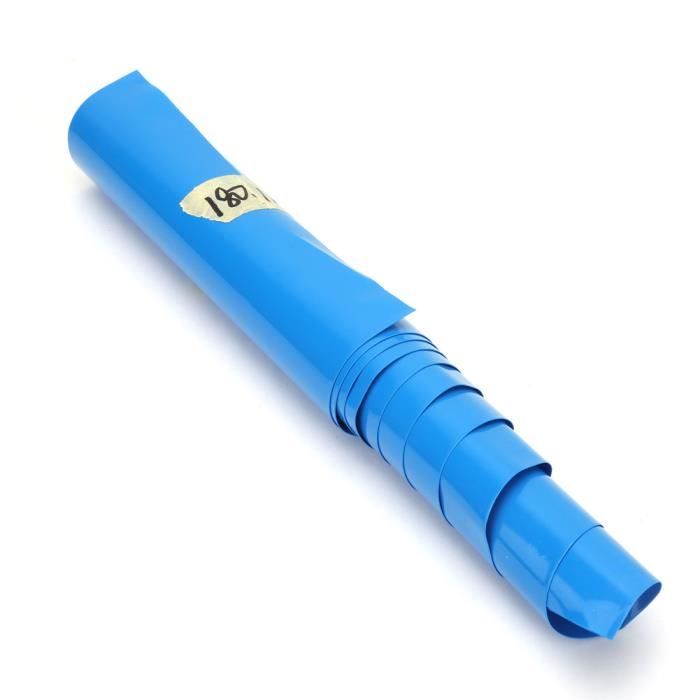 Fdit Tubes thermorétractables en PVC 5 mètres 18650 batterie au lithium ...
