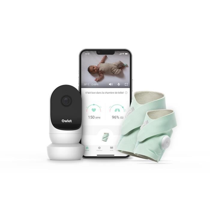 Owlet Babyphone Monitor Duo Plus Smart Sock 3 + Cam 2 - Cdiscount ...