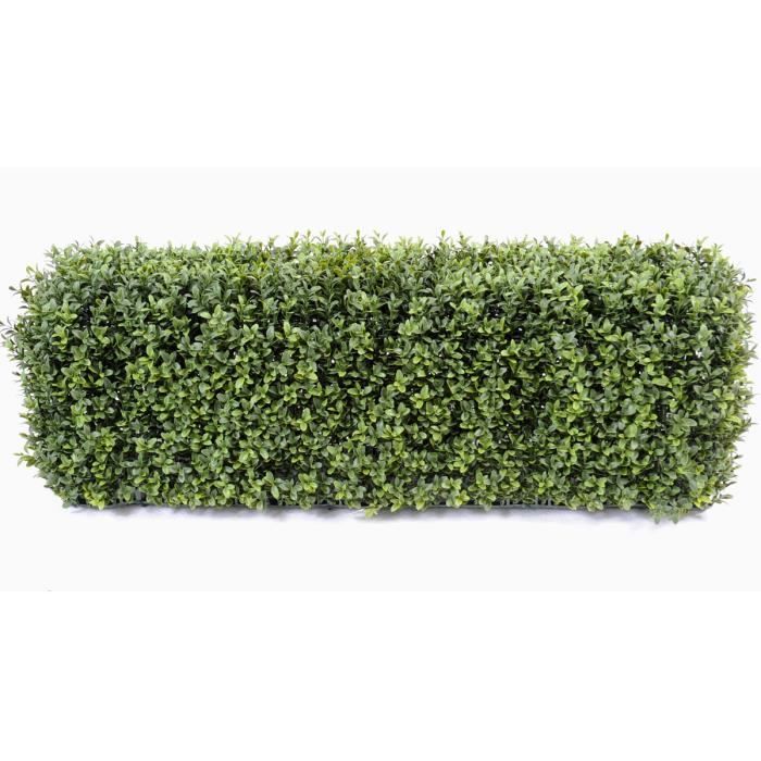 Plante artificielle - PEGANE - Buis Haie New Structure Métal ...