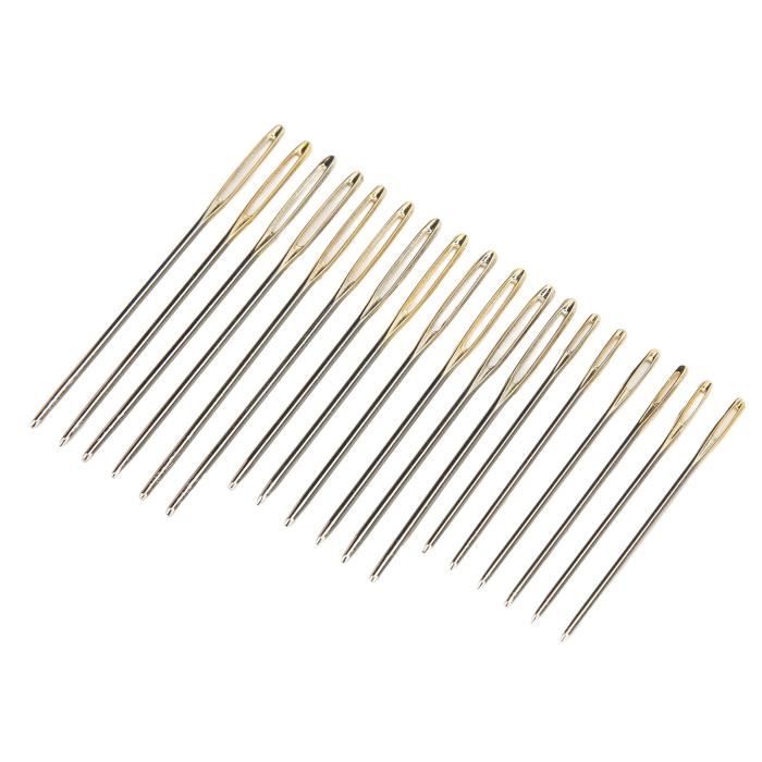 CHE aiguilles à broder Aiguilles à Coudre, Aiguilles à Coudre à la Main, Larges Chas ...