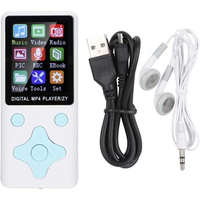 Lecteur Mp3 Portable De 8 Go, Lecteur Audio Numérique Bluetooth 1,8 ...