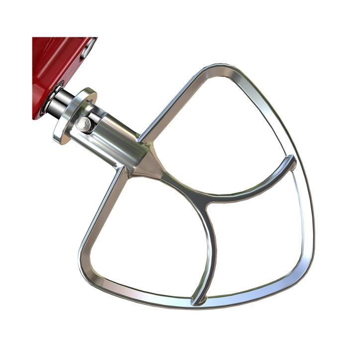 Batteur Plat en Acier Inoxydable pour Remplacement D'Accessoires de ...