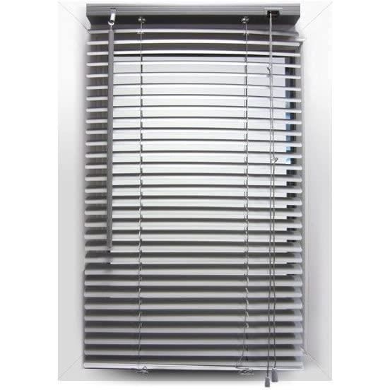 Store vénitien (90 x H180 cm) pvc Gris238 - Cdiscount Maison