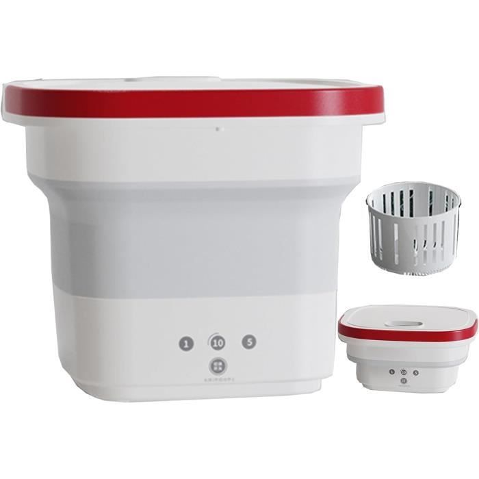 Machine A Laver Portable 4.5L, Mini Machine À Laver Pliable, Avec ...