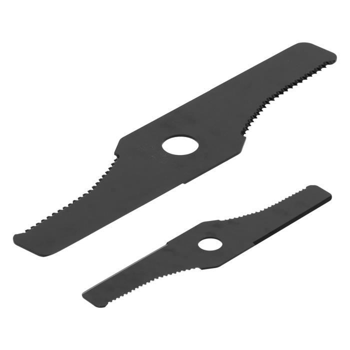 VGEBY lame de coupe-herbe Lame de débroussailleuse épaissir la lame de désherbage en acier au ...