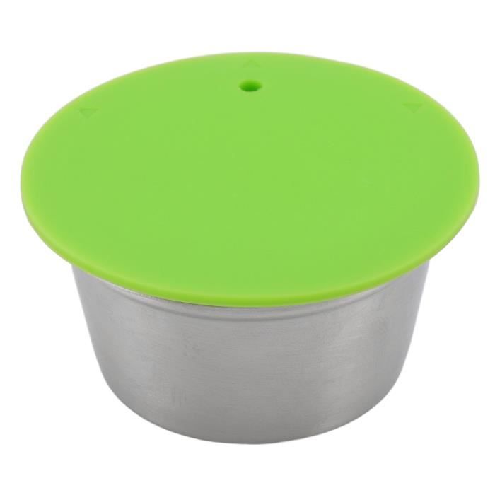 Capsule de café rechargeable en acier inoxydable résistant aux hautes ...