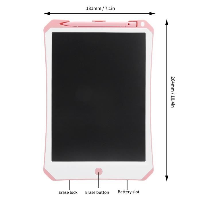 JINXN Jouet d'écriture de dessin Tablette d'Écriture LCD 11 po Pad ...