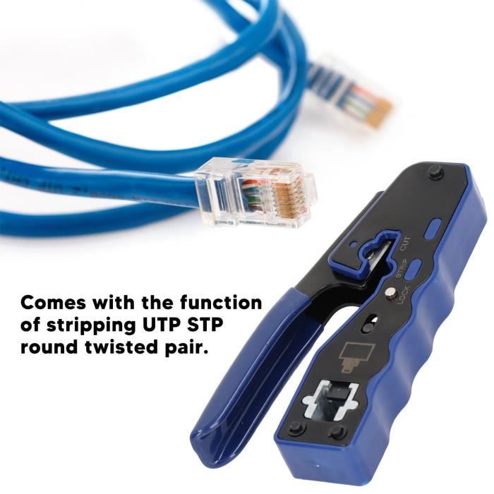 AUN Ensemble d'outils de sertissage RJ45 Jeu d'outils de sertissage ... AUN Ensemble d'outils de sertissage RJ45 Jeu d'outils de sertissage ...