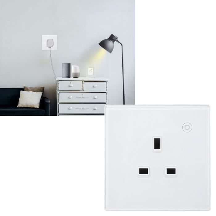 Prise intelligente Smart Socket Smart Wall Outlet EU Plug AC 95-245V ...