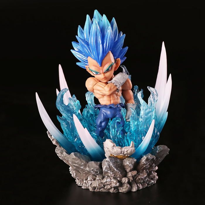 DBZ Action Figure Vegeta Figure Statues Figurine GK Super Saiyan Blue ...