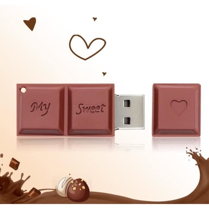 32 Go Clé Usb En Forme De Chocolat, Borlterclamp Amusante Et Mignonne ...