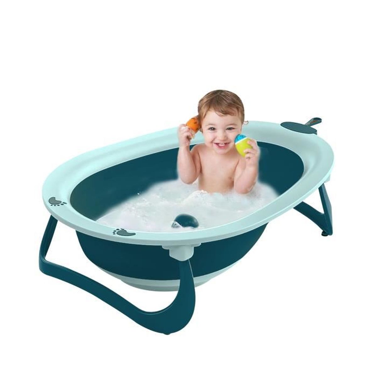 SINBIDE Baignoire Pliable Pour Bébé Enfant - Légère et Compacte ...