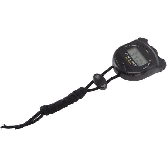 LI-Chronomètre électronique, chronomètre ergonomique, réveil, date et ...