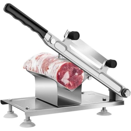 Trancheuse Manuelle Jambon Viande Chopper Slicer, Viande congelée en ...