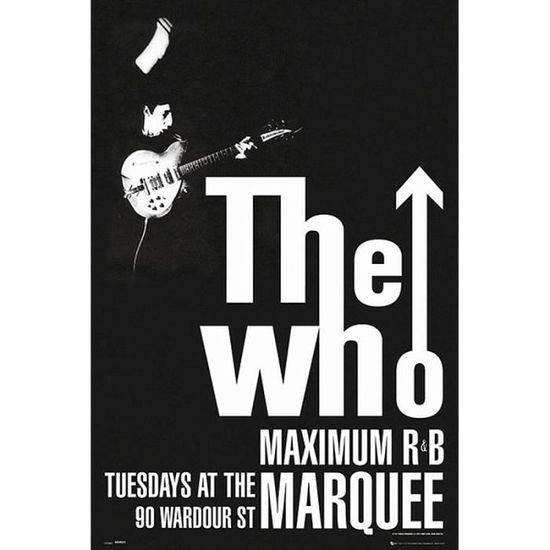 Poster The Who Maximum R & B - Cdiscount Maison