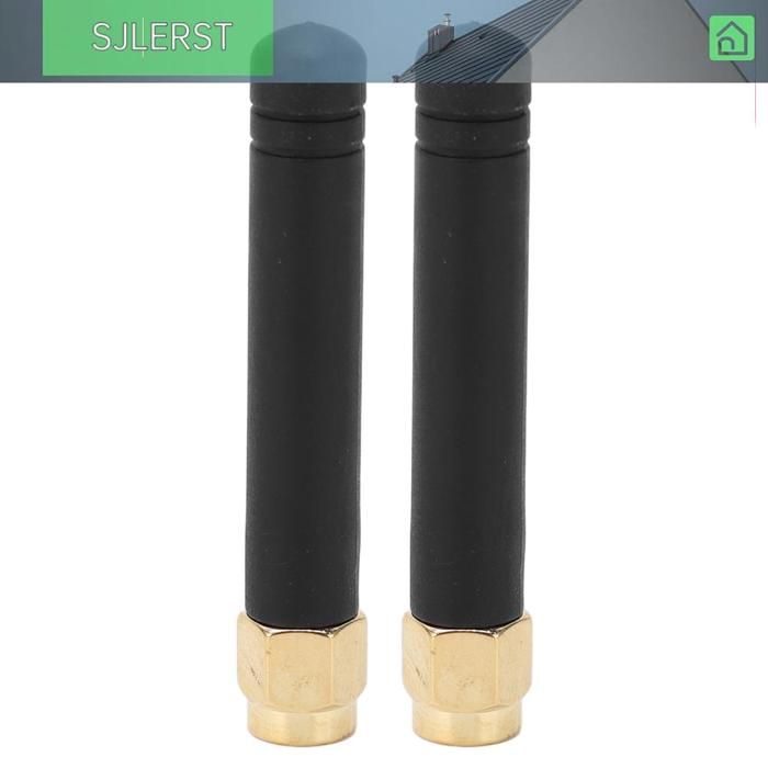 Sjlerst Antenne réseau sjlerst Antenne SMA Antenne WIFI ABS matériau en ...
