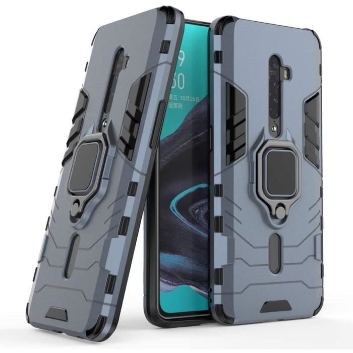 Coque pour Oppo Reno2, Double Couche Renforcée Défense Antichoc Armure Housse Etui avec 360 ...