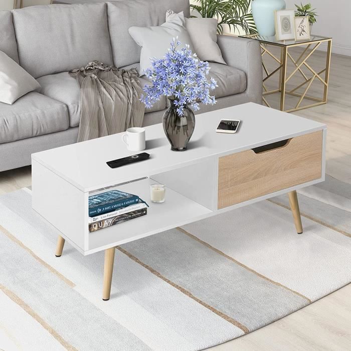 LIWI-Table Basse de Salon Meuble télé Table de Salon Meuble TV Table TV ...