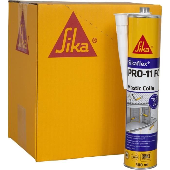 Sikaflex PRO 11 FC - Mastic-colle tout en 1 à prise rapide et multi ...