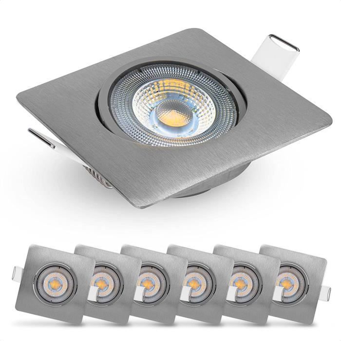 Exclusive Spot LED Encastrable Lampe Plafond Orientable 50° LED Spot ...