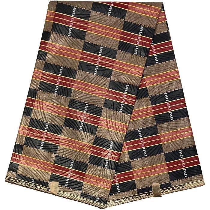 WAX TISSU PAGNE AFRICAIN COLLECTION HITARGET SPÉCIALE BLOCK "GAUFRÉ ...