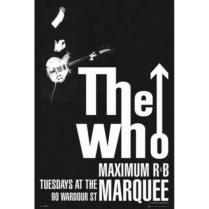 Poster The Who Maximum R & B - Cdiscount Maison