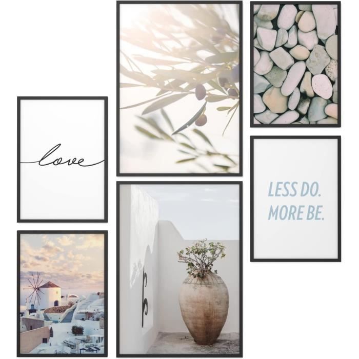 Set Mood Posters, Tableau Décoration Murale Sans Cadres « Greek Love ...