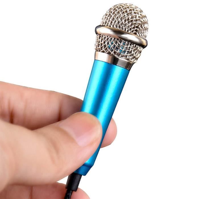 Karaoké Petit Microphone Casque - en Alliage d'Aluminium - 5,8 cm ...