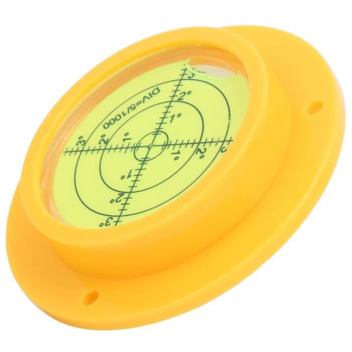Fafeicy Niveau à Bulle Rond 90mm Scale Mesure outil - Cdiscount Bricolage