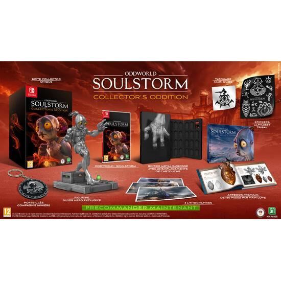 Jeu - MICROIDS - Oddworld Soulstorm - Edition Collector - Nintendo ...