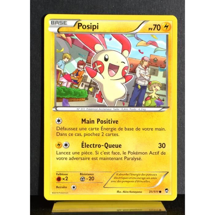 Carte Pokémon 31-111 Posipi 70 PV XY03 Poings Furieux NEUF FR ...
