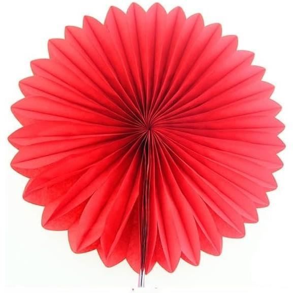 Lot De 12 Éventails En Papier - À Suspendre - Décoration Murale ...