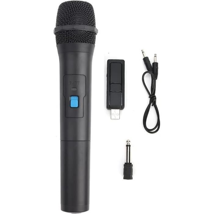 Microphone Sans Fil Universel Vhf, Micro De Réception Portable Sans Fil ...