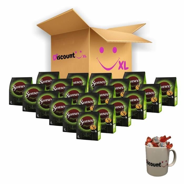 Café Senseo Brazil 640 dosettes + Mug - Cdiscount Au quotidien