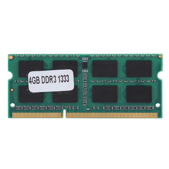 TMISHION Mémoire RAM DDR3 DDR3 4GB 1333MHz Notebook Mémoire DDR3 ...