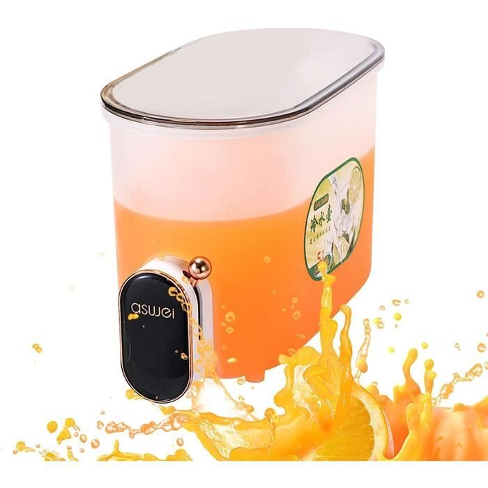 Distributeur Eau Boisson Frigo Fontaine Punch Bonbonne En Verre Avec ...