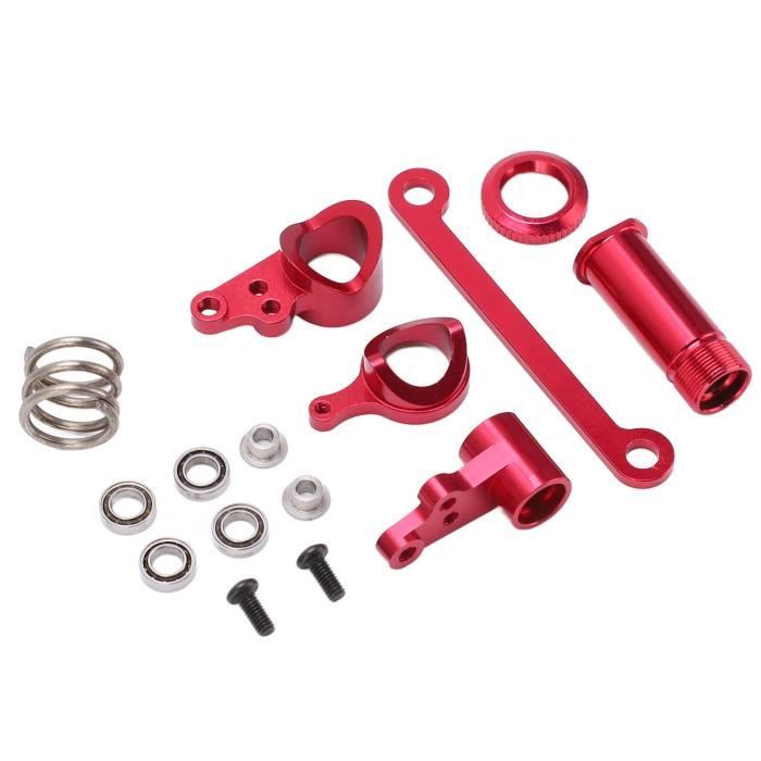 Zerone Aluminum Alloy Steering Assembly, RC Steering Knuckle Kit Strong ...