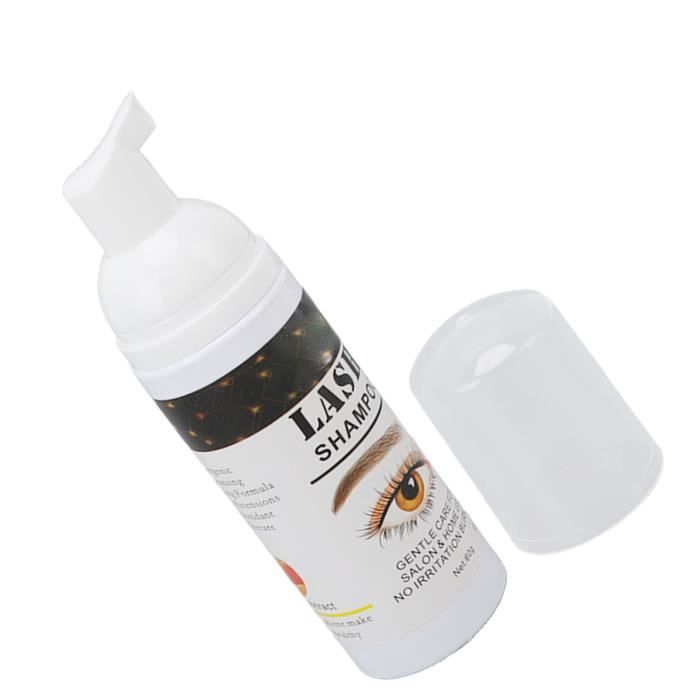 Nettoyant pour extensions de cils Lotion douce irritation Lash Shampoo ...