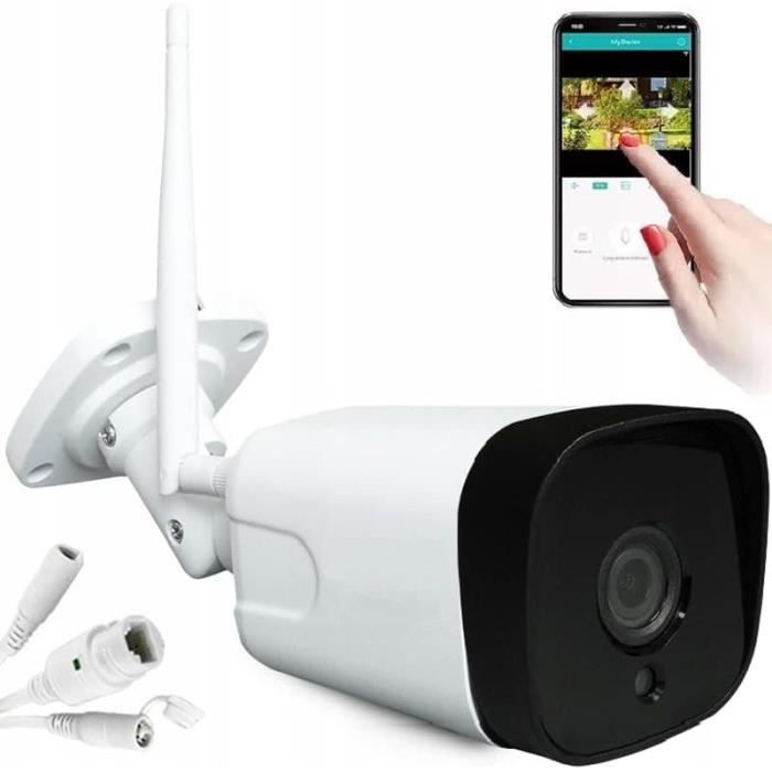 Caméra de Surveillance extérieure avec 2Mpx et portée jusqu'à 50m ...