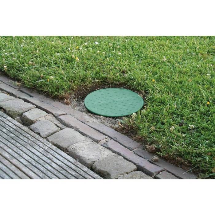 Prise de sol à encastrer - HEITRONIC - 21036 - Noir/Vert - Plastique ...