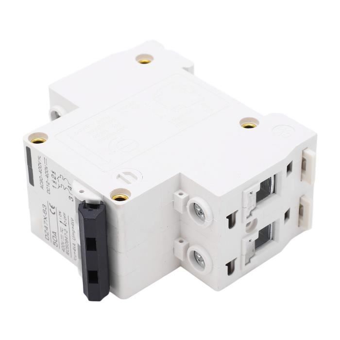 SALALIS disjoncteur AC DC 2P Disjoncteur AC DC 50A 4KA 2P ...