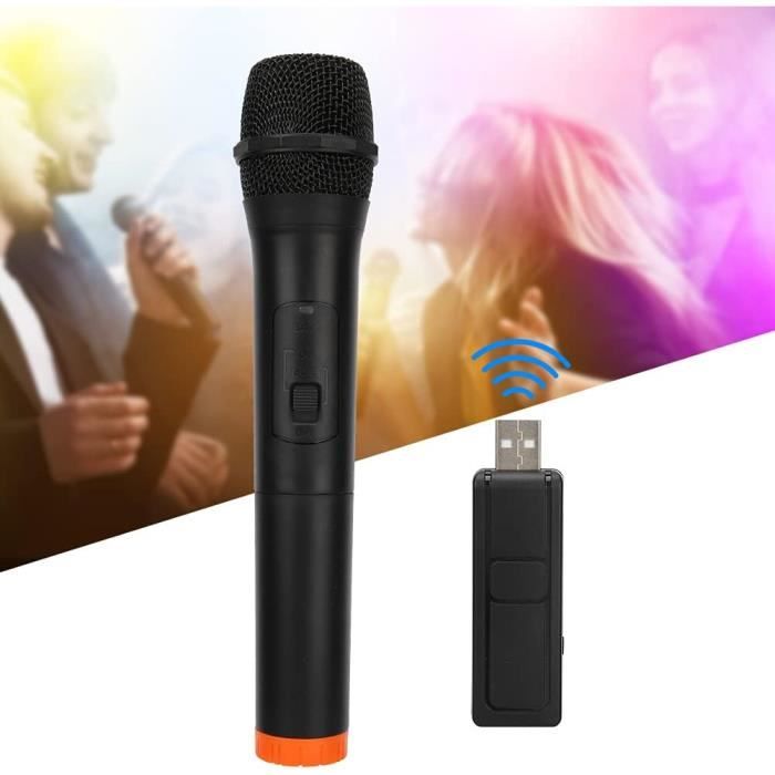 Microphone Sans Fil Universel Vhf, Micro De Réception Portable Sans Fil ...